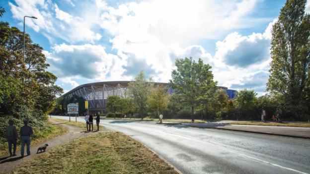 Oxford United Football Club unveils designs for new stadium - BBC News