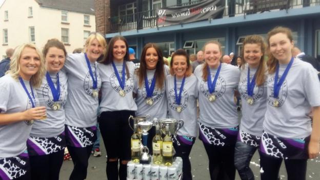 Viking Longboat World Championships: Netball team lift race title - BBC ...