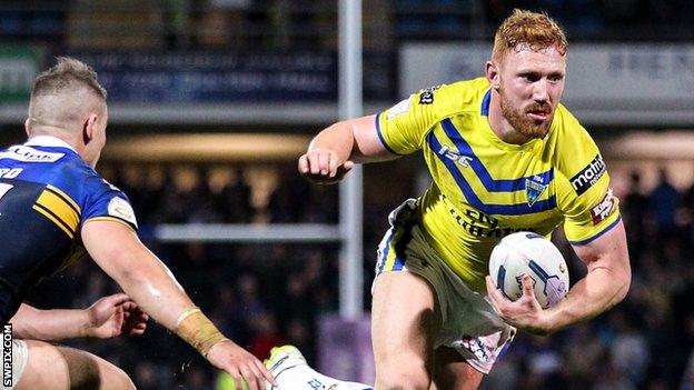 Warrington Wolves: James Laithwaite out for rest of season - BBC Sport