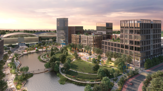 Brabazon: Revised plans for 6,500 Filton homes approved - BBC News