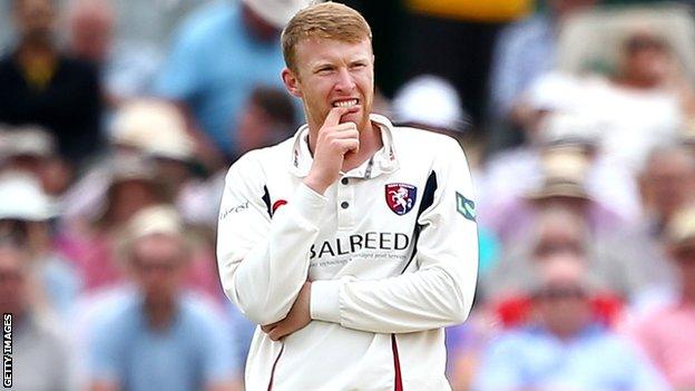 Adam Riley: Spinner keen to fulfil potential with new deal at Kent ...