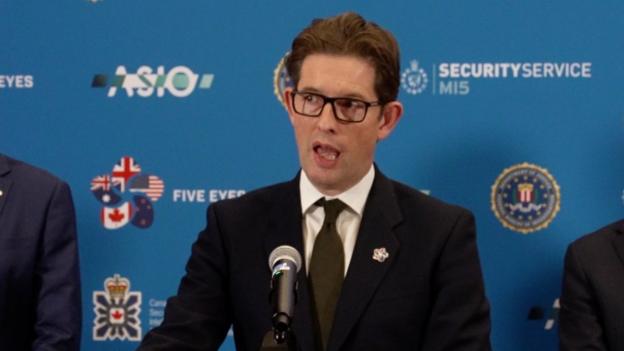 MI5 head warns of 'epic scale' of Chinese espionage - BBC News