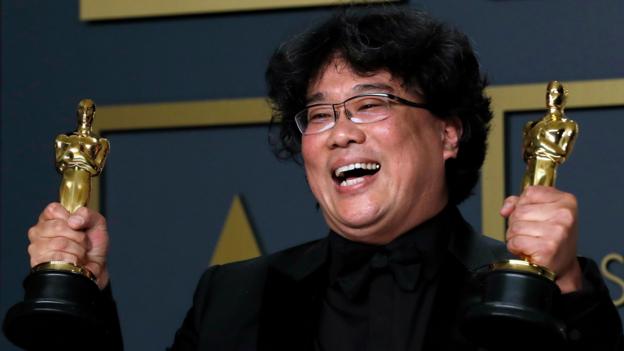Parasite: Thrilled Koreans hail historic Oscars 2020 win for Bong Joon ...