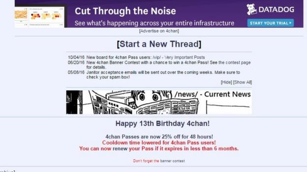 Why 4chan is 'struggling to survive' - BBC News