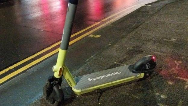 Derbyshire Police officers seizing more e-scooters off streets - BBC News