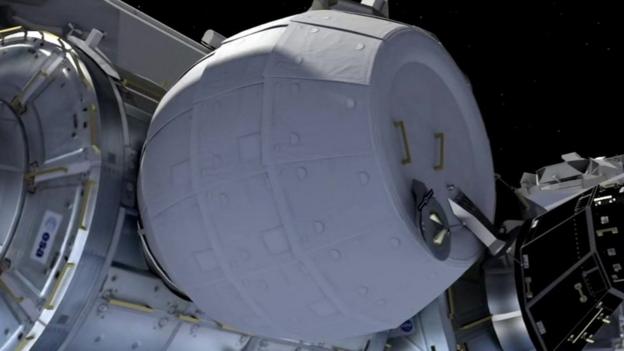 SpaceX reusable rocket lands on ocean platform - BBC News