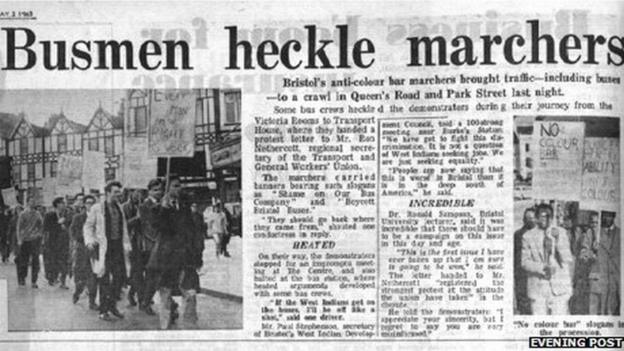What was behind the Bristol bus boycott? - BBC News