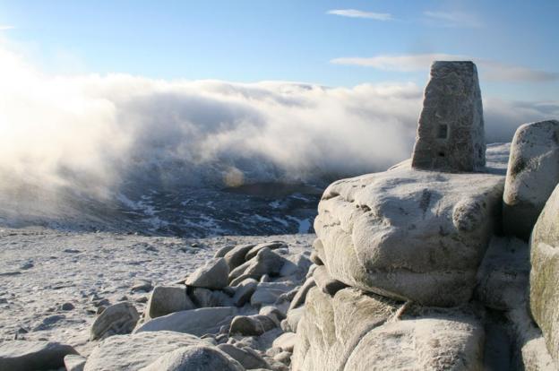 The trig pillars that helped map Great Britain - BBC News