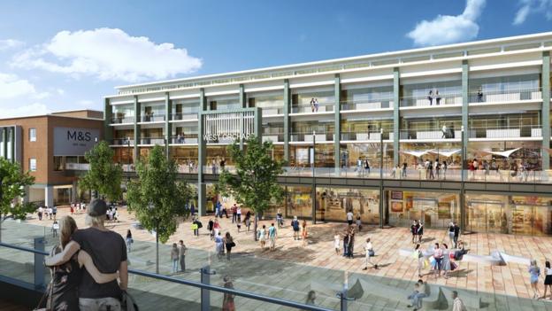 Coventry uncovered mosaic part of city centre revamp - BBC News