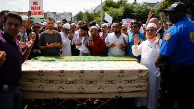 New York imam shooting suspect charged with murder - BBC News