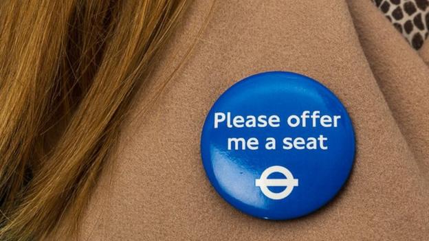 TfL 'Please Offer Me a Seat' badge users share their experiences - BBC News
