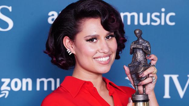 Raye's path to the Brits: 'It's not been the simplest story' - BBC News