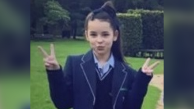 Van driver jailed after 12-year-old girl killed getting off bus - BBC News