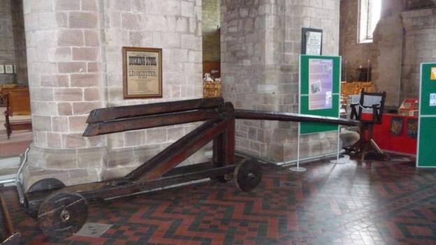 A ghoulish tour of medieval punishments - BBC News