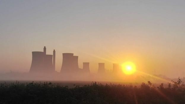 Workers at the UK's last coal-fired power plant prepare to say goodbye - BBC News