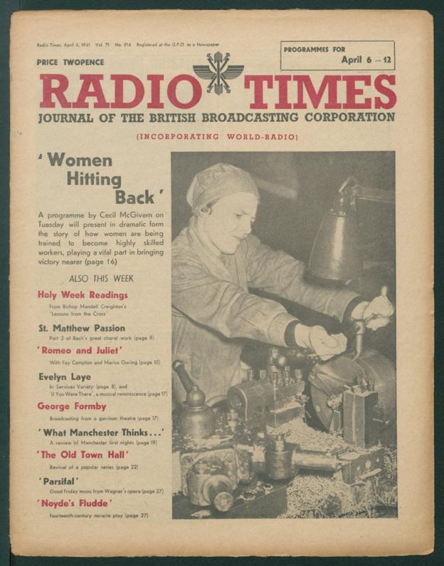 Radio Times front covers of the 1940s - BBC News