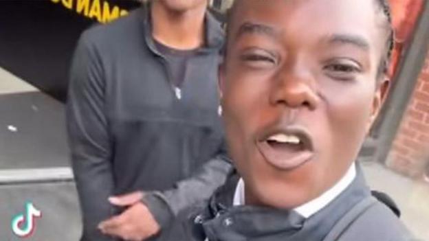 TikToker Mizzy arrested two days after being fined - BBC News