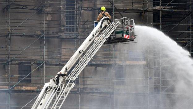 Fire-damaged O2 ABC served demolition notice - BBC News