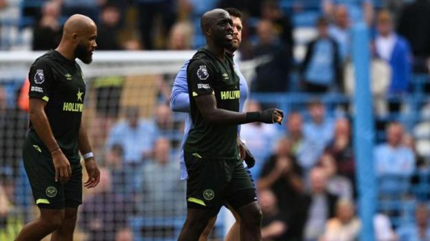 Brentford forward Yoane Wissa out for a 'couple of months' with ankle ...