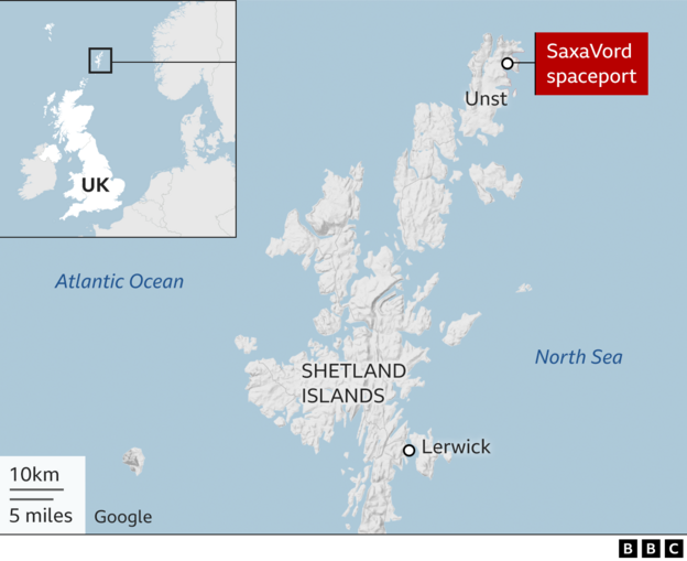 We built a spaceport on a Scottish island - BBC News