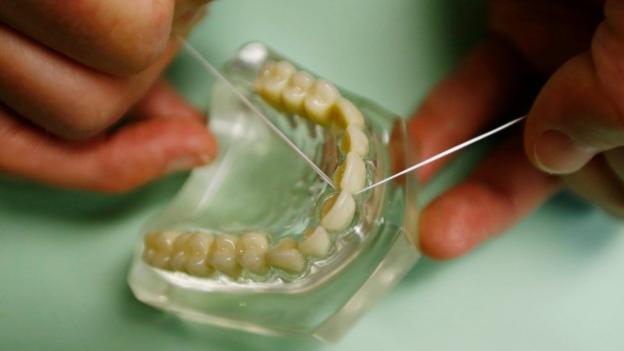 Should you floss or not? Study says benefits unproven - BBC News