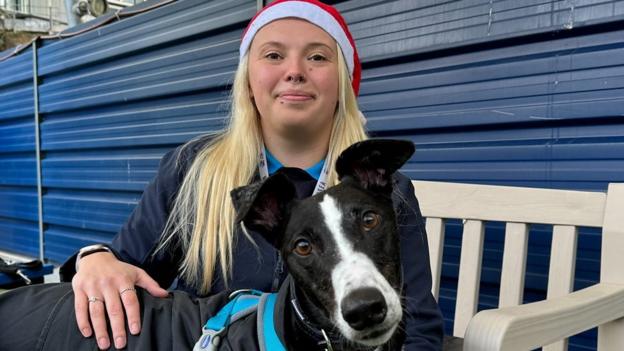 Berkshire: Battersea Old Windsor hosts party for rescue animals - BBC News