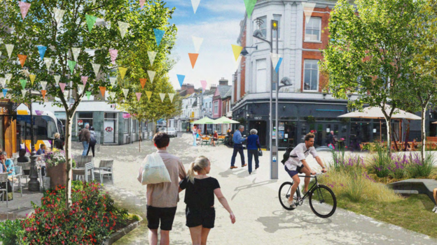 Lowestoft redevelopment project delayed after sewer discovery - BBC News