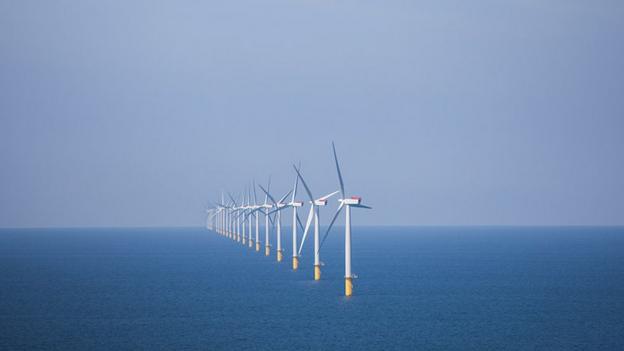 Work off coast of Norfolk and Suffolk begins on wind farm - BBC News