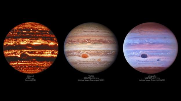 Jupiter: New images show the planet in a new light - BBC Newsround