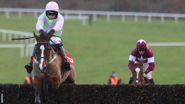Faugheen clinches win over Samcro at Limerick - BBC Sport