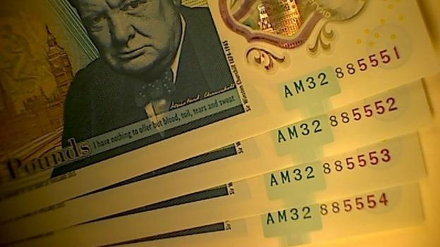 Just one '£50k' fiver still to be found - BBC News