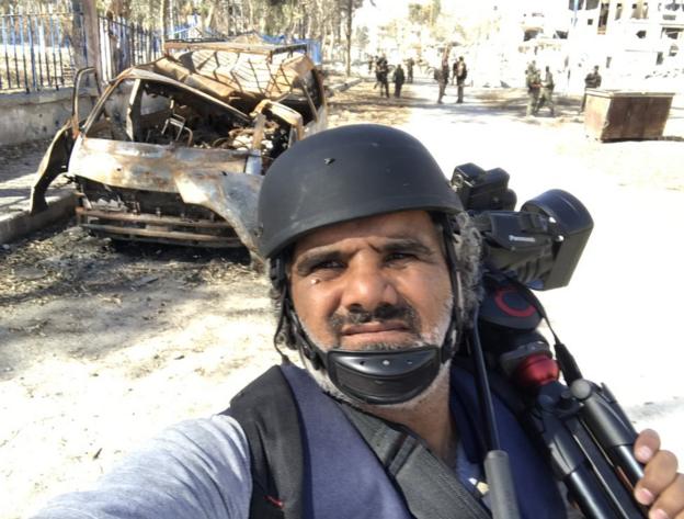 Abood Hamam: 'A picture can kill you or save your life' - BBC News