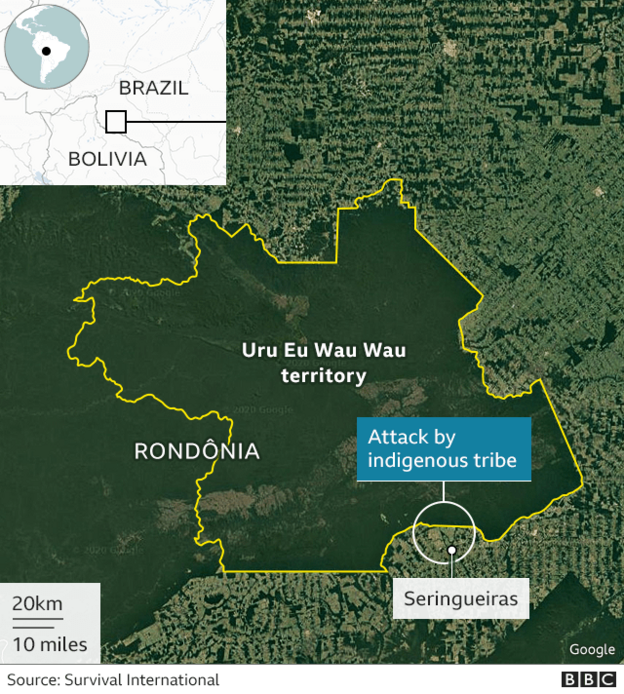 Amazon: Brazilian official killed by arrow near indigenous tribe - BBC News