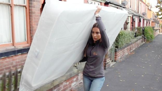 Zarach: Bed poverty charity's ultimate aim 'to not exist' - BBC News
