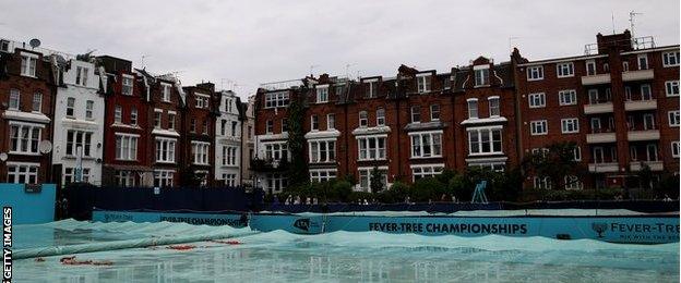 Queen's Club: Andy Murray comeback delayed until Thursday - BBC Sport