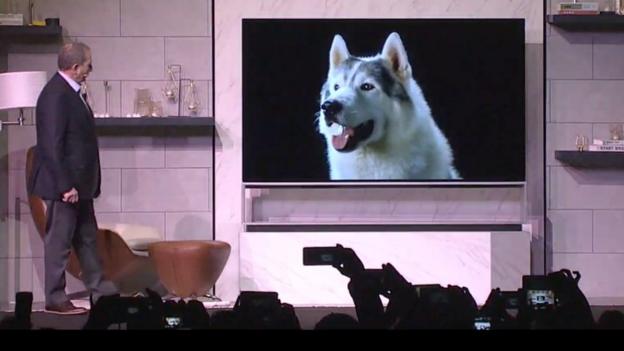 Wider still and wider - our love of the giant TV screen - BBC News