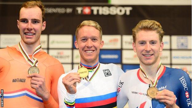 Track Cycling World Championships: Great Britain's Mark Stewart wins ...