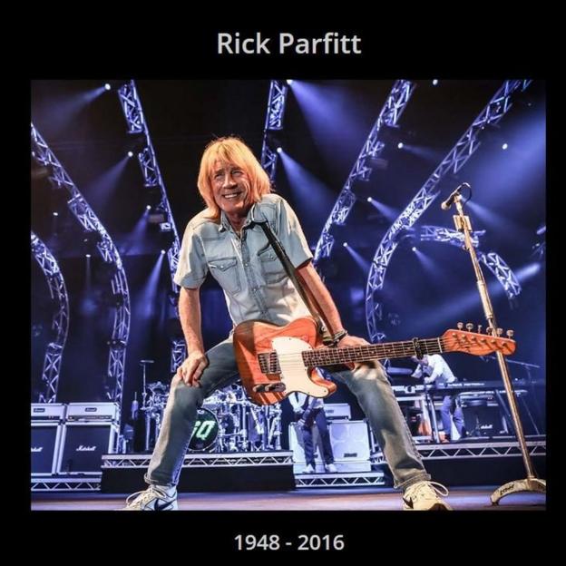 Rick Parfitt: Rock world pays tribute to Status Quo guitarist - BBC News