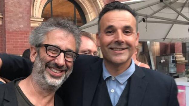 Rob Newman and David Baddiel pictured together for first time since ...