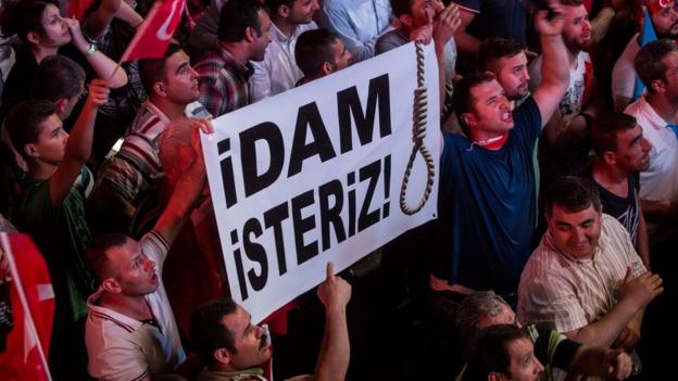 Turkey PM vows to purge Gulen movement 'by the roots' - BBC News