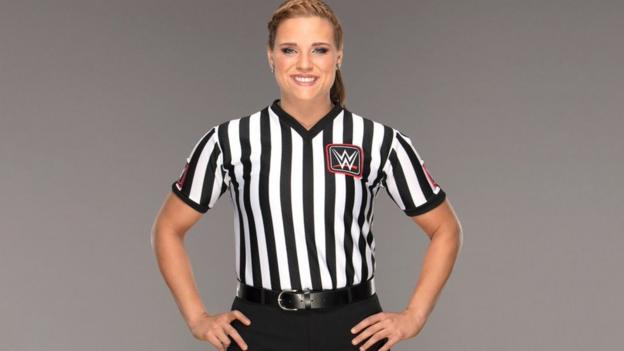 WWE: Jessika Carr is Smackdown's first full-time female referee - BBC ...