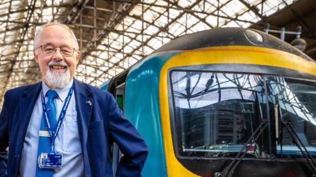 Train driver who became accidental YouTube star retires - BBC News