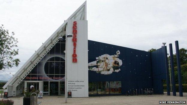 Dundee Science Centre expansion hits £1m funding mark - BBC News