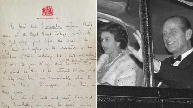 Letter by young Queen Elizabeth II auctioned in Kent for £25,000 - BBC News