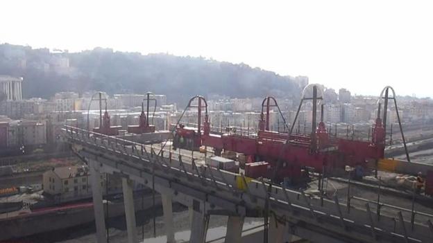 Genoa readies new bridge two years after tragic collapse - BBC News