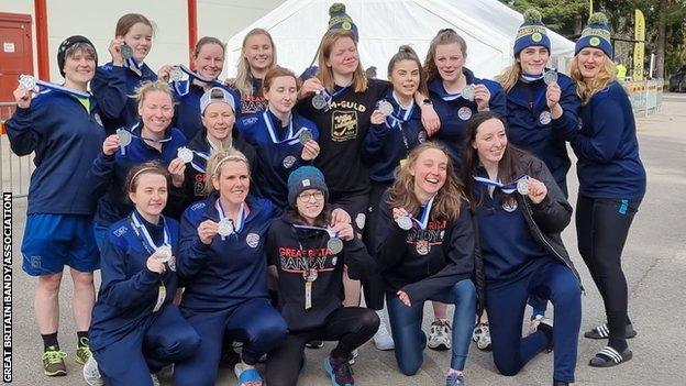 Team GB women bandy team want sport included in Olympics - BBC Sport