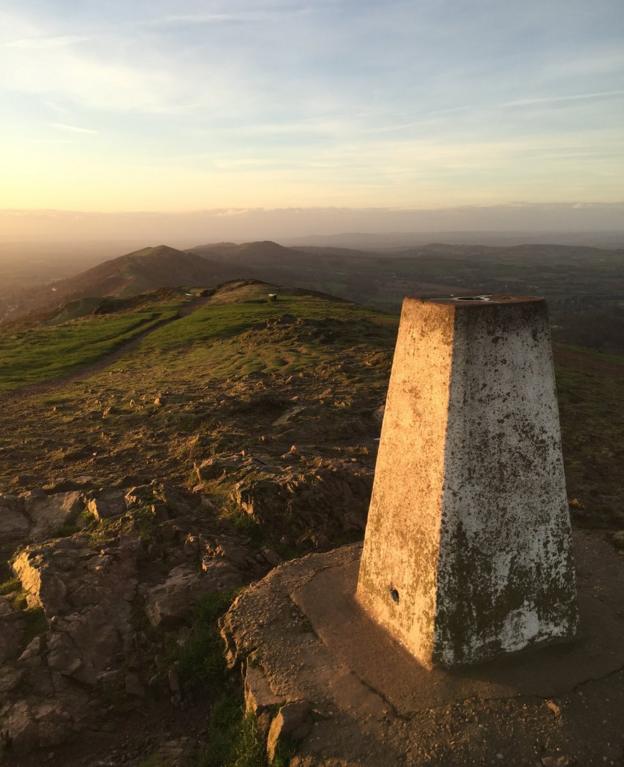 The trig pillars that helped map Great Britain - BBC News