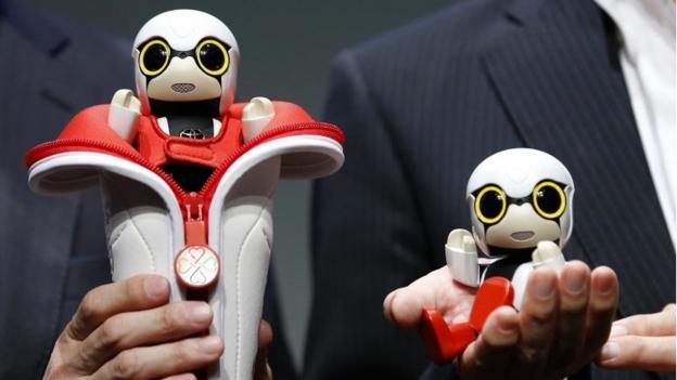 Toyota launches 'baby' robot for companionship - BBC News