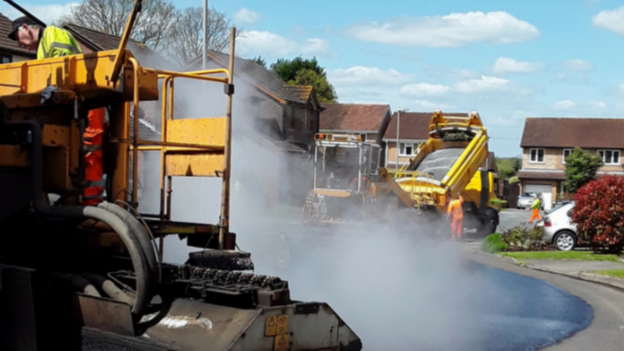'Frustrating' potholes targeted in BCP Council roads plan - BBC News