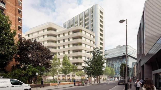 Plan for homes above Southwark Tube station approved - BBC News